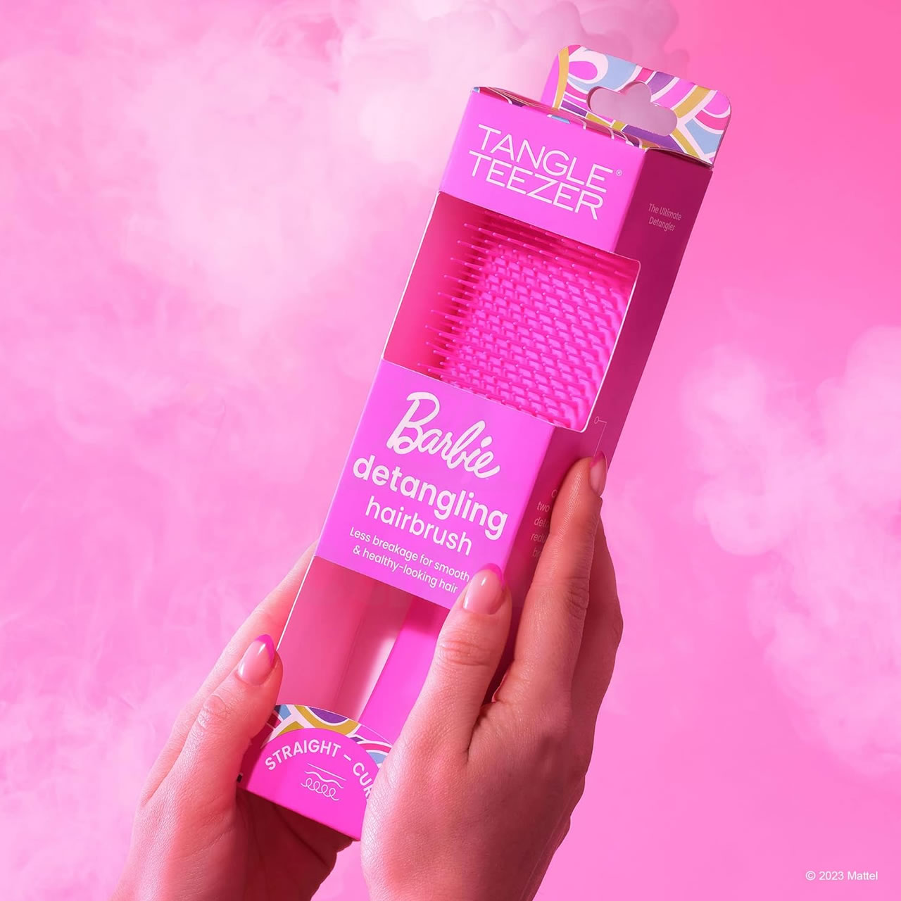 Cepillo Tangle Teezer Wet Detangler Desenredante Barbie Gde