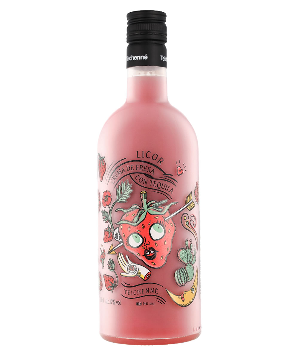 Licor de Tequila y Frutilla Teichenné 700ml