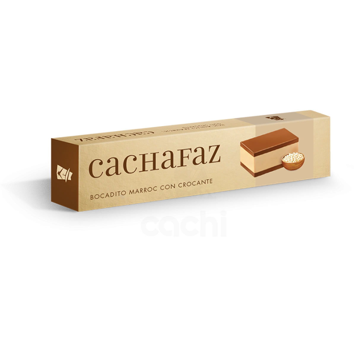 Caja de Bocaditos Cachafaz Marroc con Crocante 6 unidades