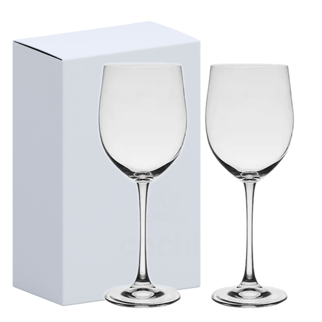 Copa De Cristal De Bohemia Vintage x 2 De 700ml