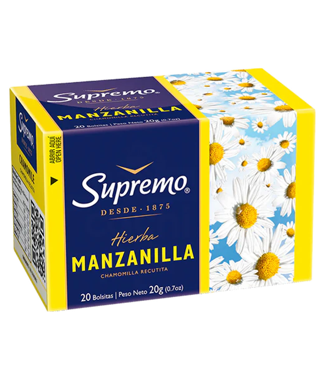 Te Supremo Manzanilla 20 sobres