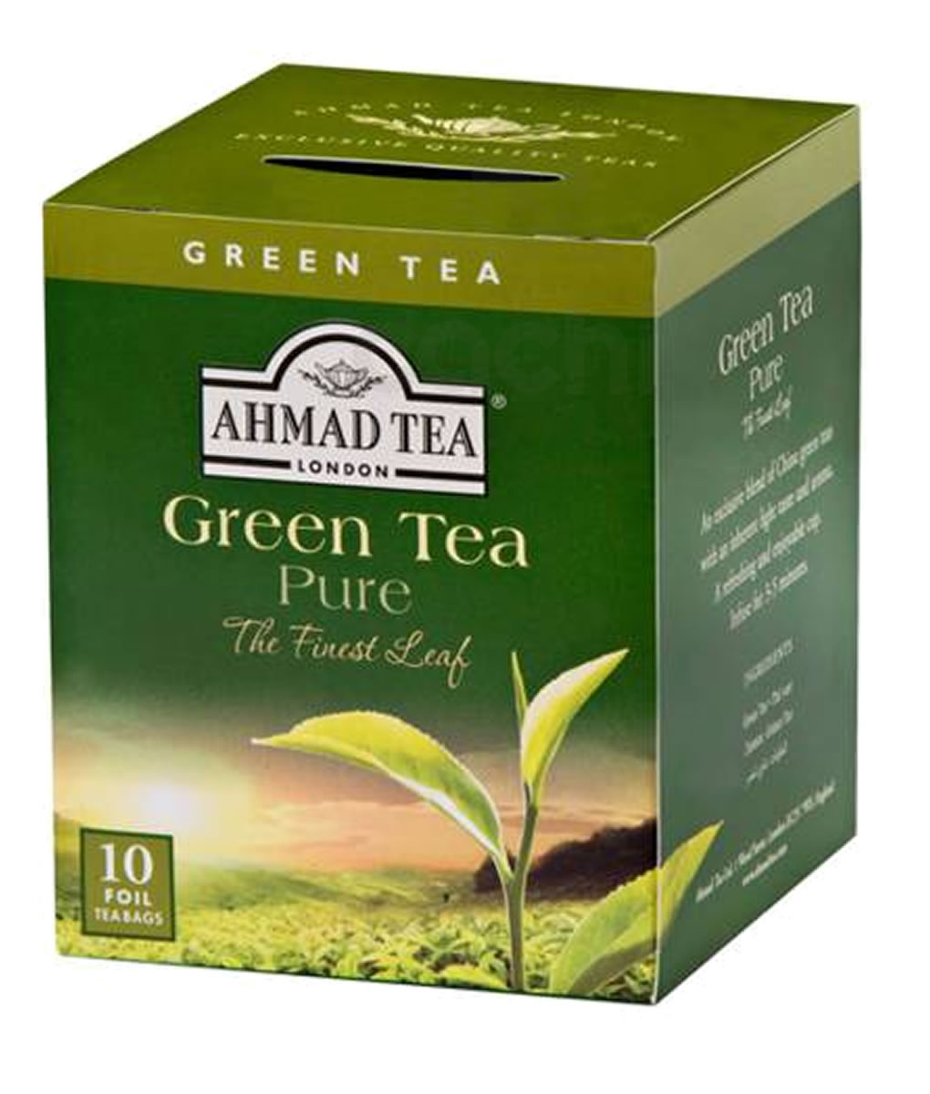 Te Ahmad Tea Green Pure Caja x 10 Sobres