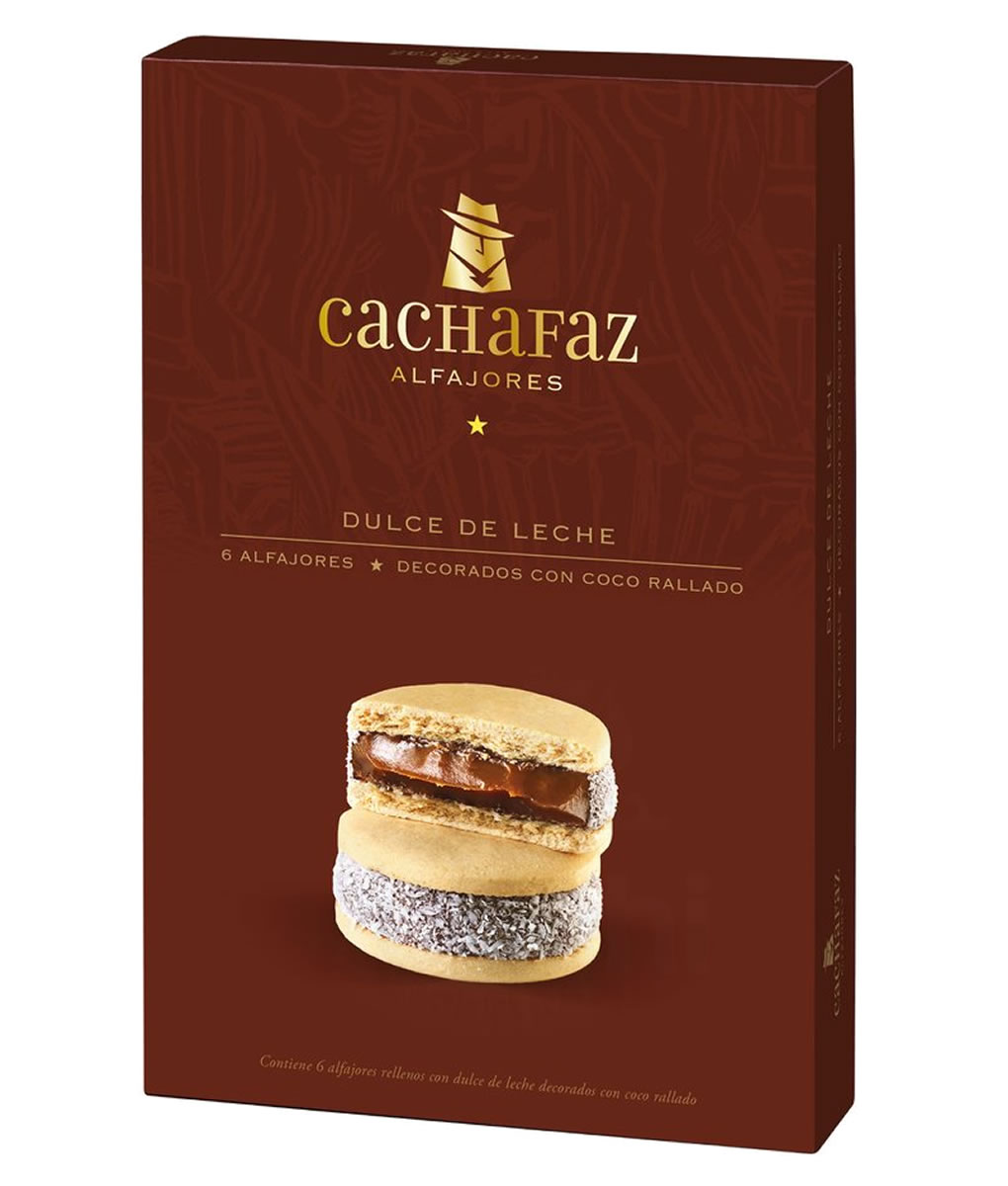 Alfajor Cachafaz Maicena 6u